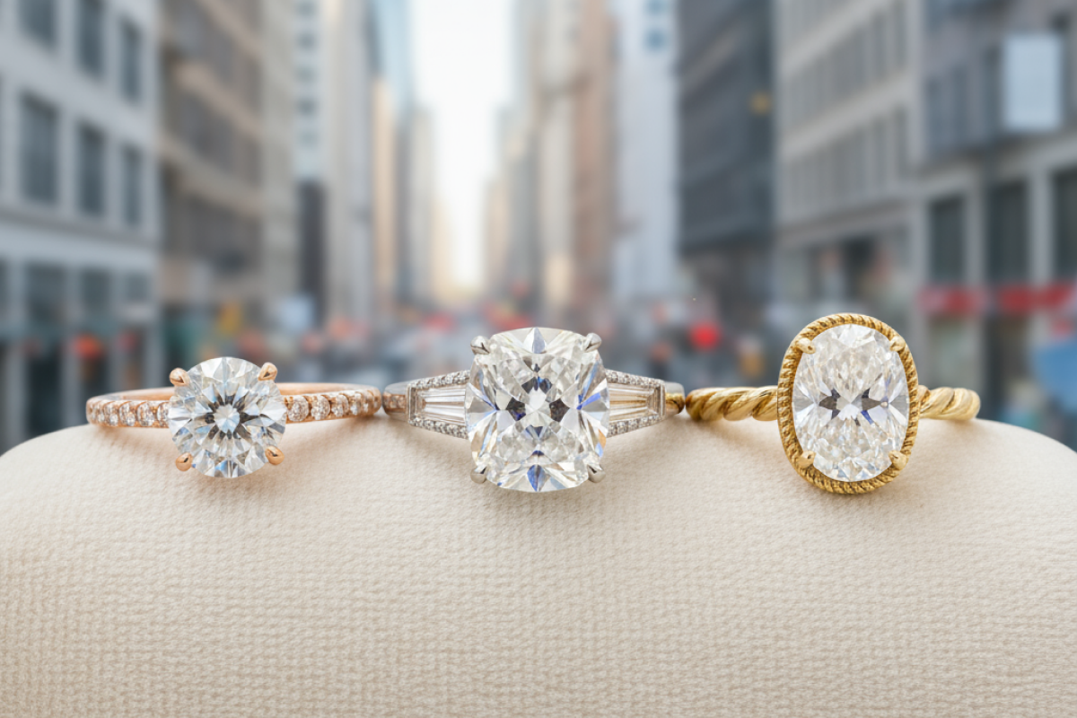 Top 10 Engagement Ring Shops in NYC Diamond District | Grown Eternal